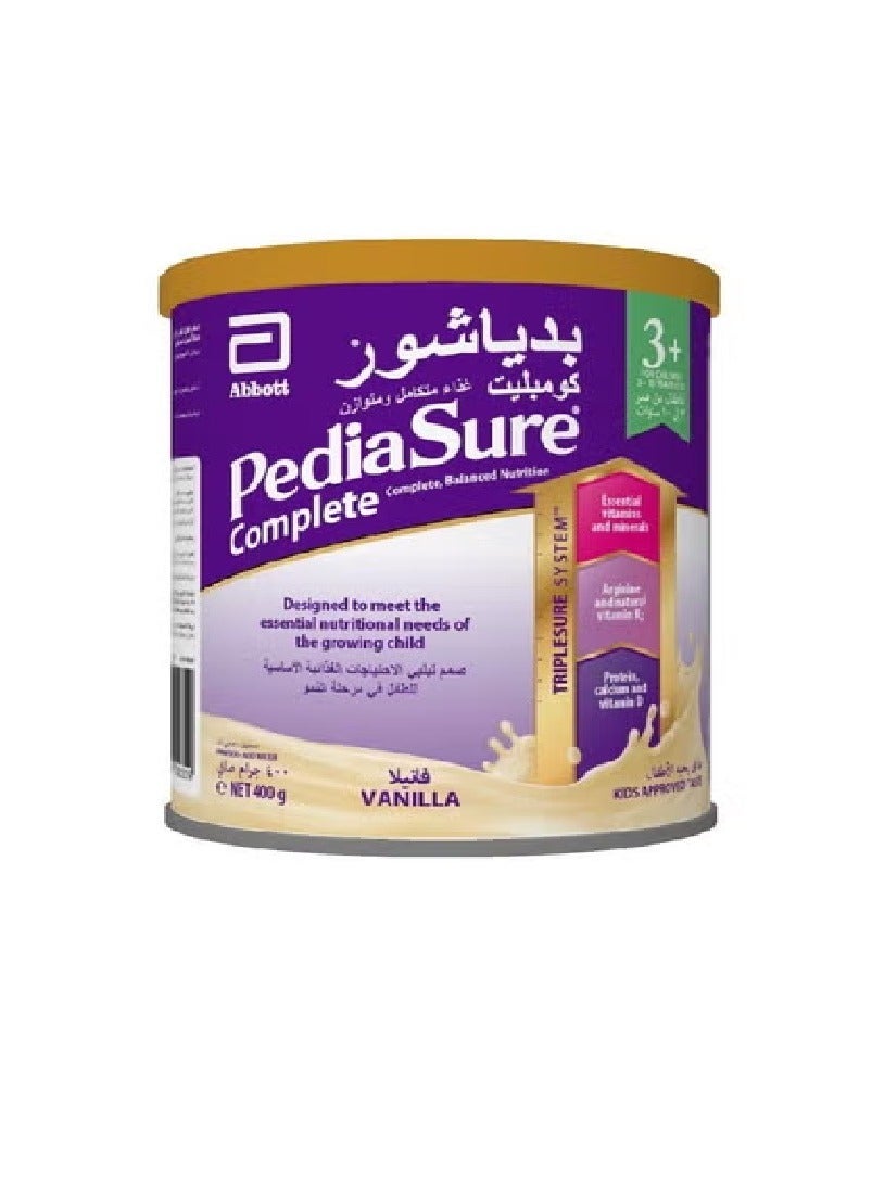 Pediasure PediaSure Complete 3+ infant formula, aged 3-10 years, 400 g ...