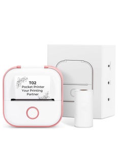 KUYING Pocket Sticker Printer T02 Mini Pocket Thermal Printer Wireless ...
