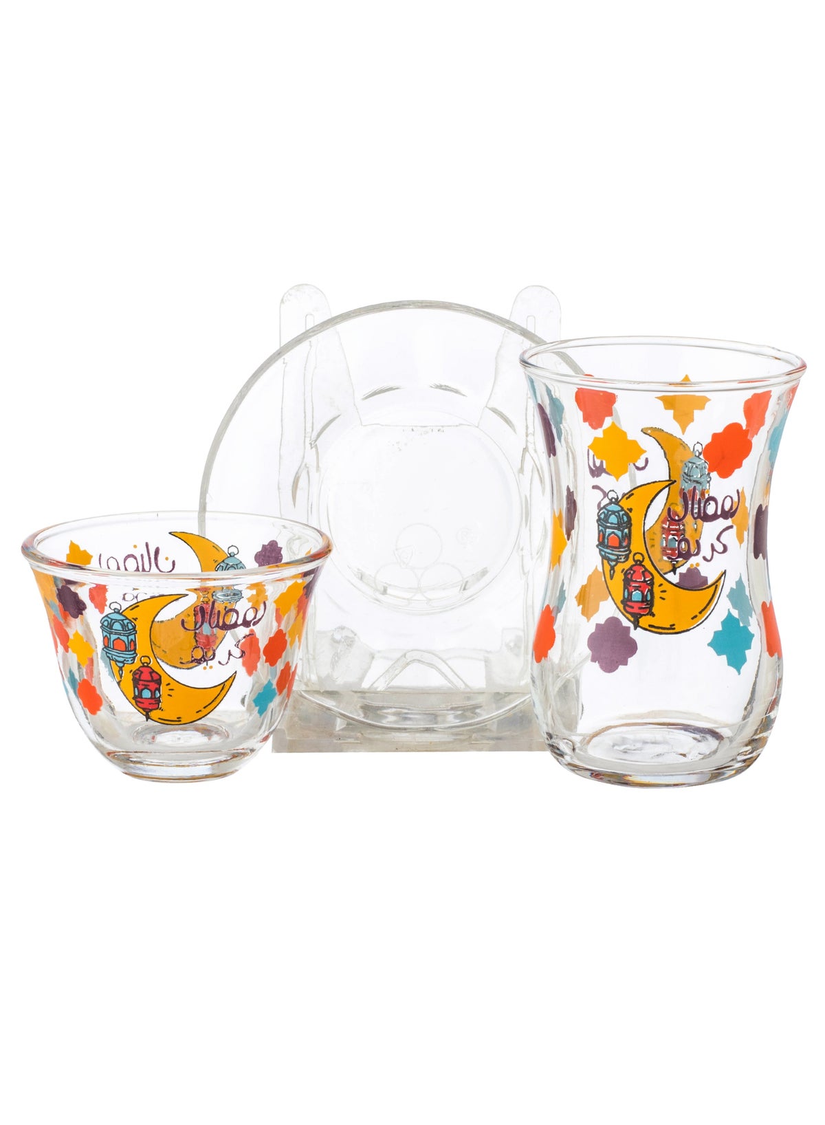 Dania Saudi tea and coffee cups set, 36 pieces, with Ramadan pattern ...
