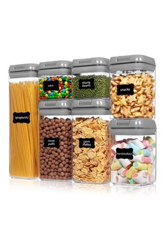 Arabest 7 Pack Cereal & Dry Food Storage Containers,Stackable Boxes ...