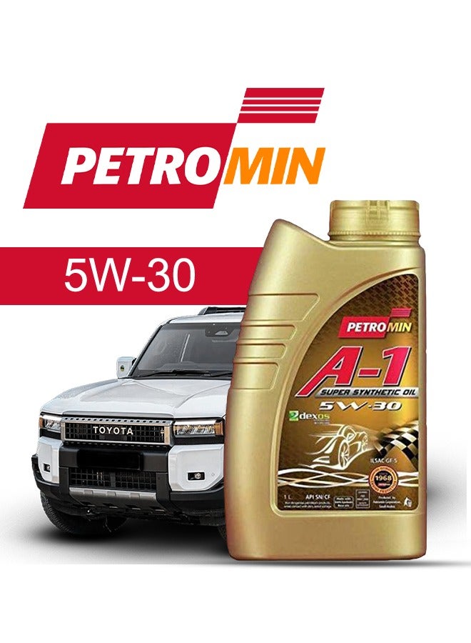 Petromin Engine Oil – For TOYOTA prado 2024 - 2004، 6 Liter، 5w30 ...
