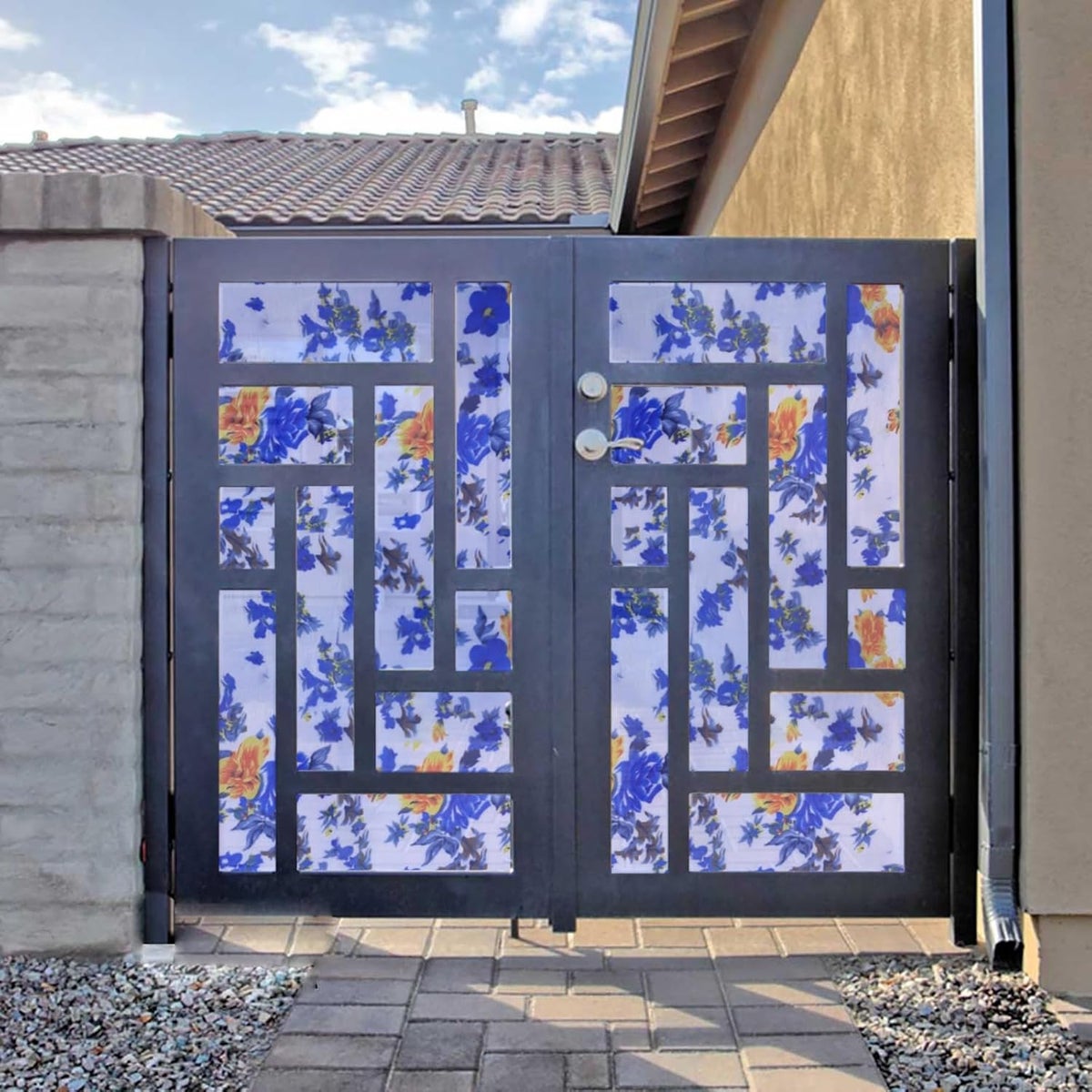 MAHIRA POLYGLOBAL LLP MAHIRA Polypropylene Gate Sheet Car Parking Sheet Grill Sheet Gate ...