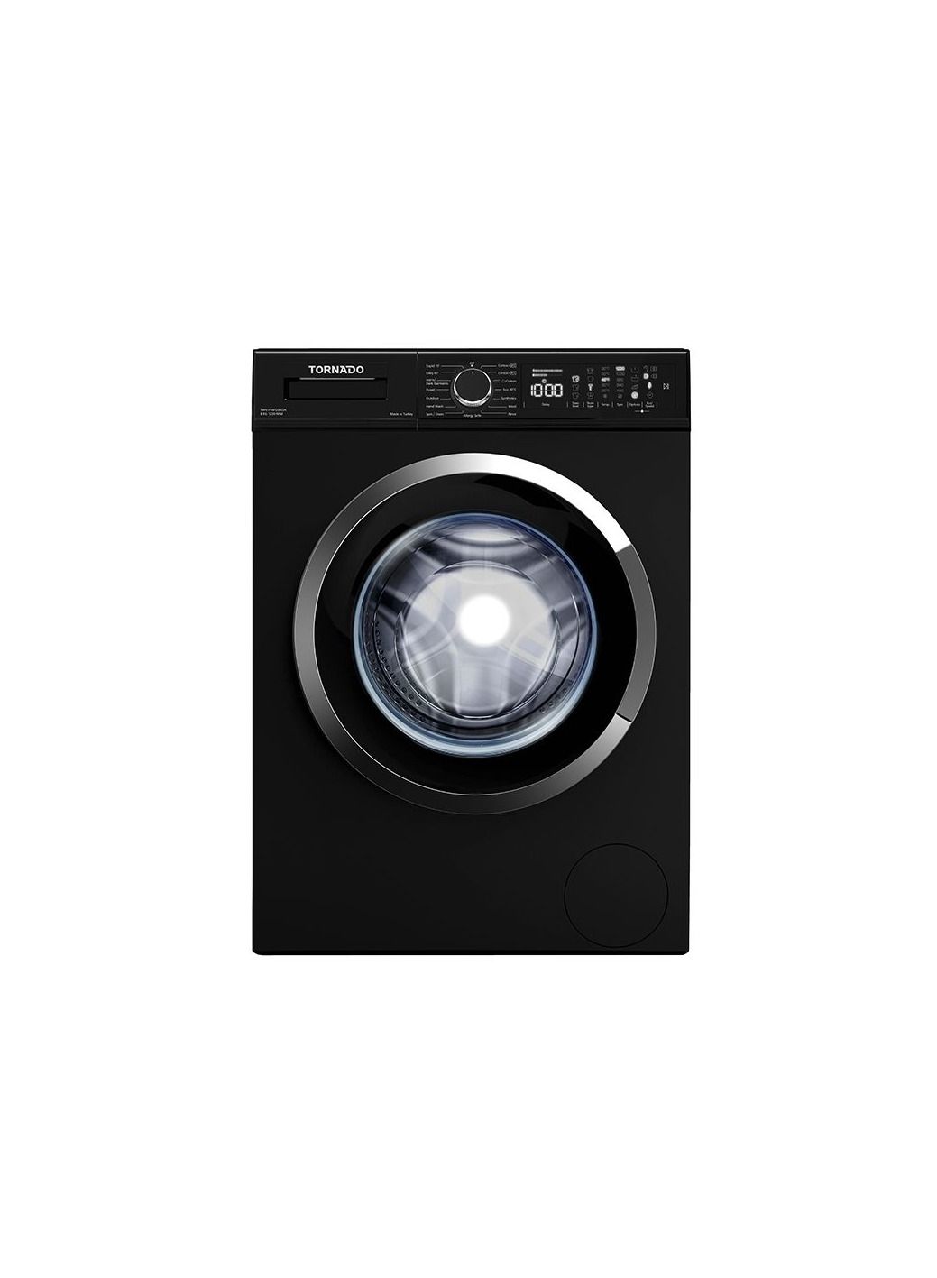 TORNADO TORNADO Washing Machine Fully Automatic 8 Kg, Black TWV ...