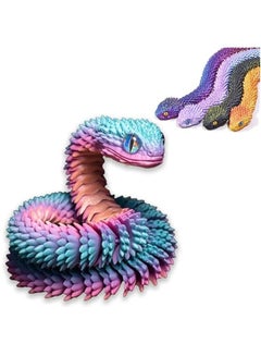 Generic 3D Printed Articulated Snake - 29.53 Crystal-Like Movable ...