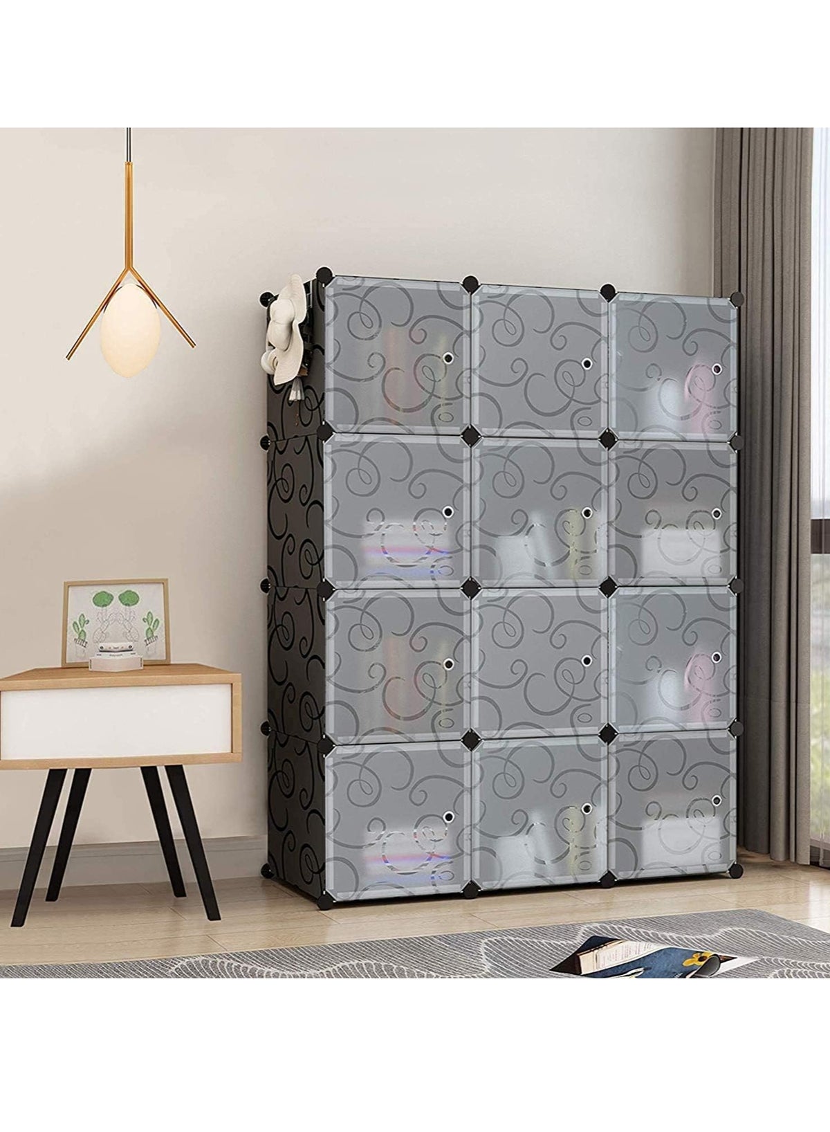 MIXDE Cube Storage Organizer Modular Storage Book Shelves Plastic ...