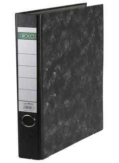 ROCO Pressboard Box F4/A4 Standard Box File, Black/Grey | Best Price ...
