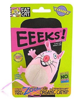 Bamboo Bamboo Pet Eeeks! Kitty Hoots Original Mouse Cat Toy | Best ...