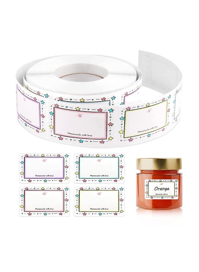 Generic Labels for Jars, Food Freezer Labels Self Adhesive Jam Jar ...