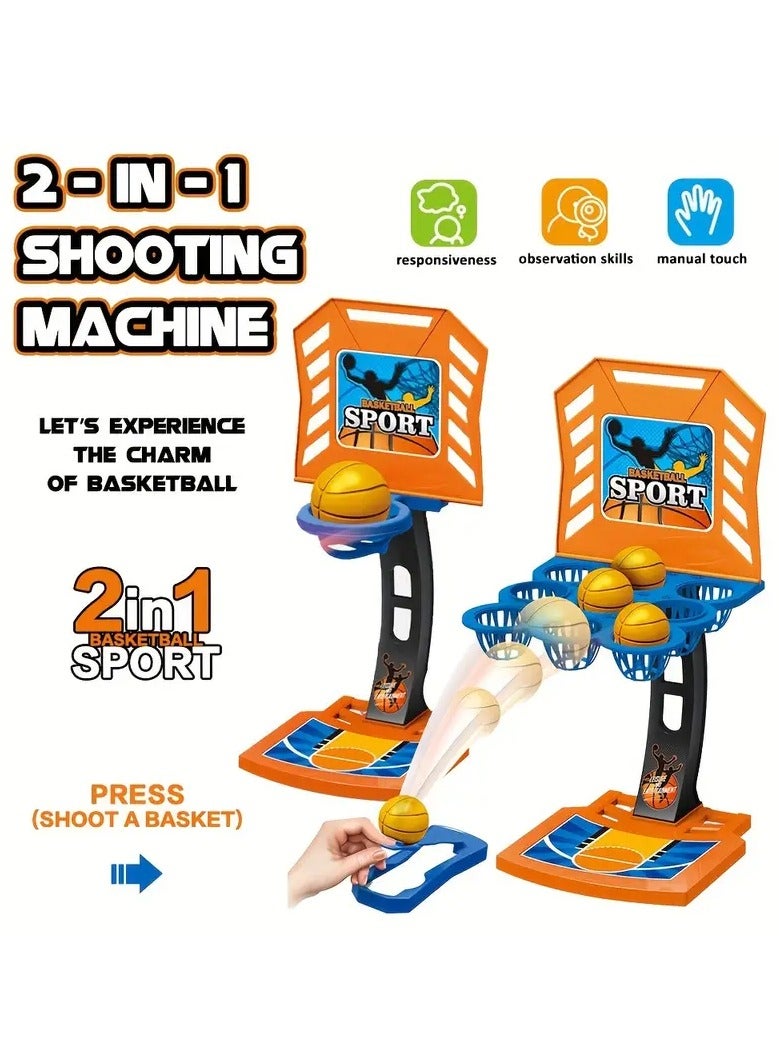 Toy Box Indoor Sport Basketball Shooting Machine Toy Table Game Funny ...