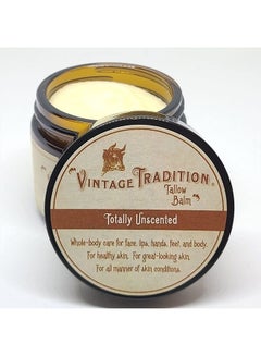 vintage tradition Beef Tallow Balm for Skin Care – Unscented, All ...
