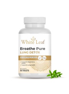 White Leaf Ayurvedic Breathe Pure Lung Detox Tablets(60 Count ...