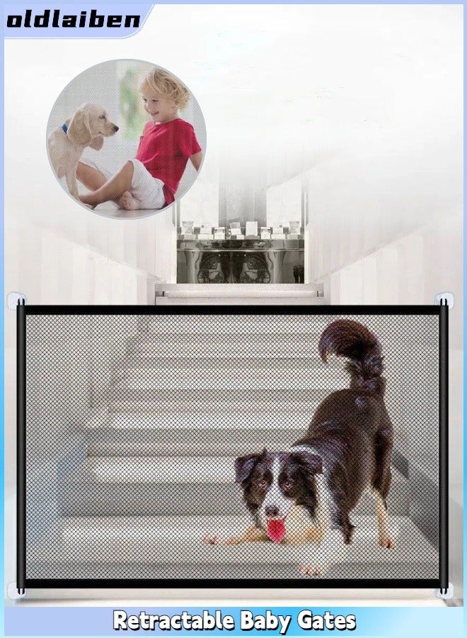 oldlaiben Retractable Baby Gates for Stairs - Mom Choice Award, Baby ...