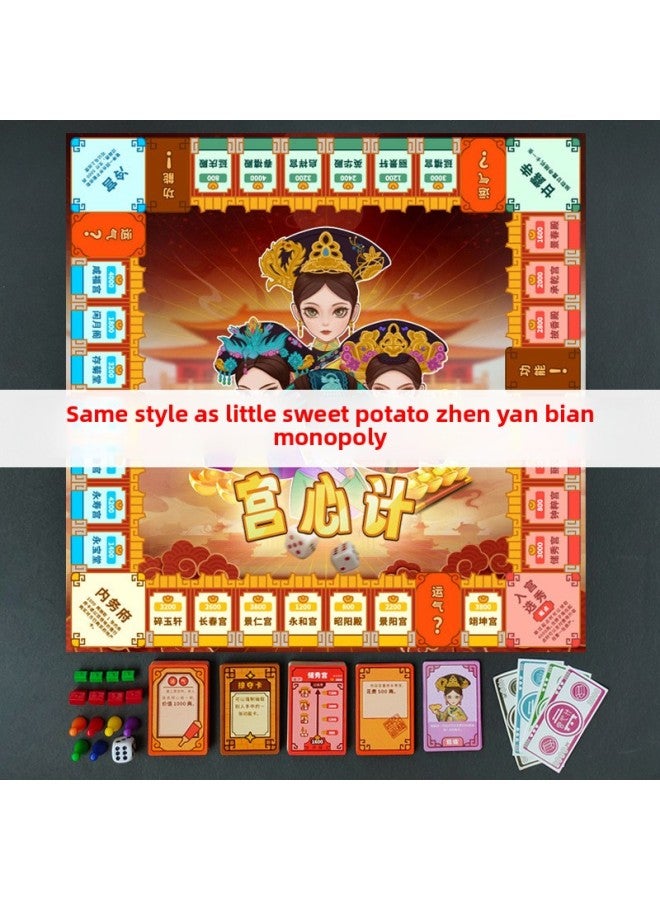 Zhen Huan Chuan's Legend Of Monopoly Table Game Card, Millionaire's Big ...