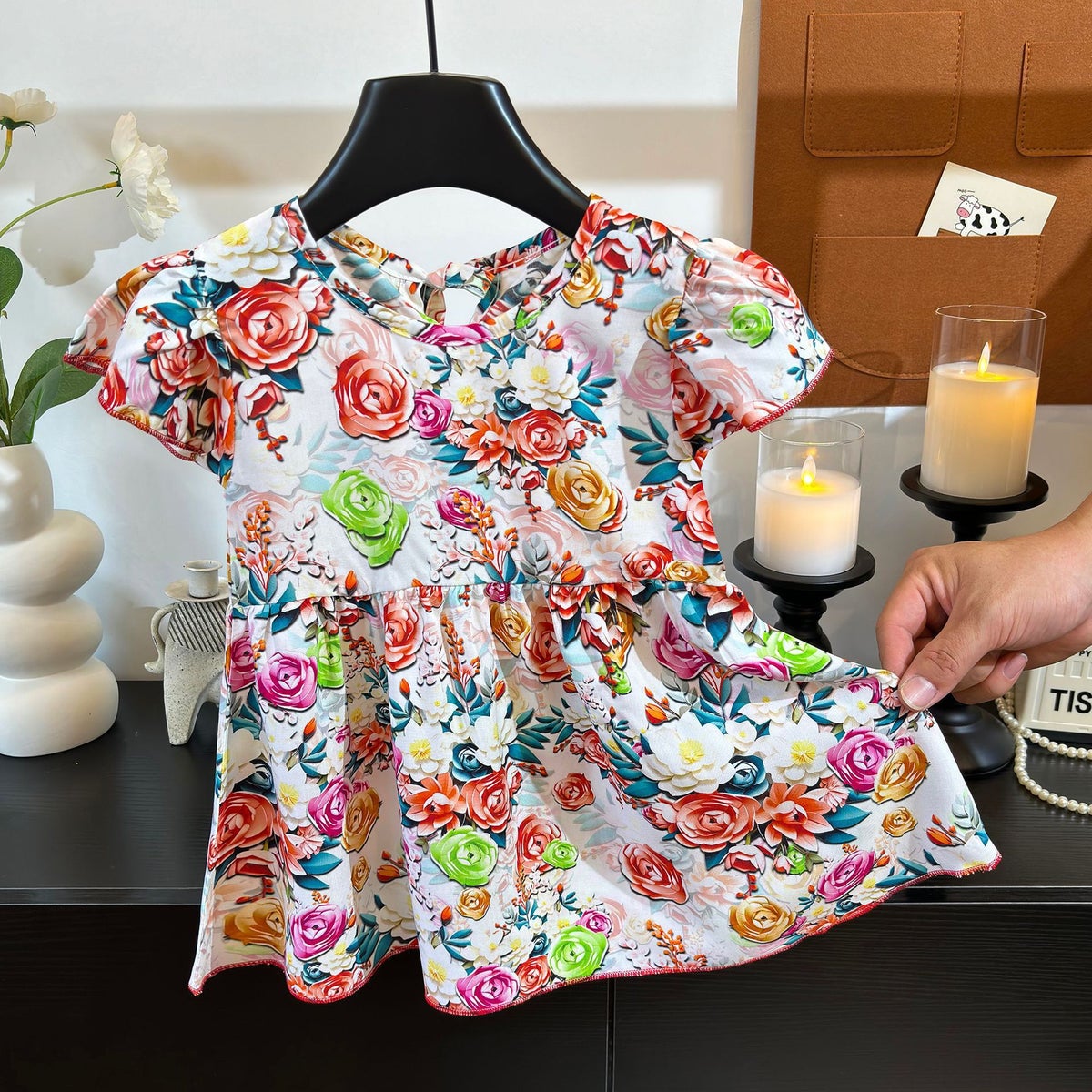Generic 【3D Three-Dimensional】New Summer Children'S Cotton Silk Dress ...