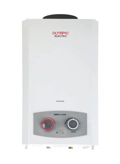 Olympic Olympic Gas Heater Hero Flow 10L Digital,Smoker,Adapter,White ...