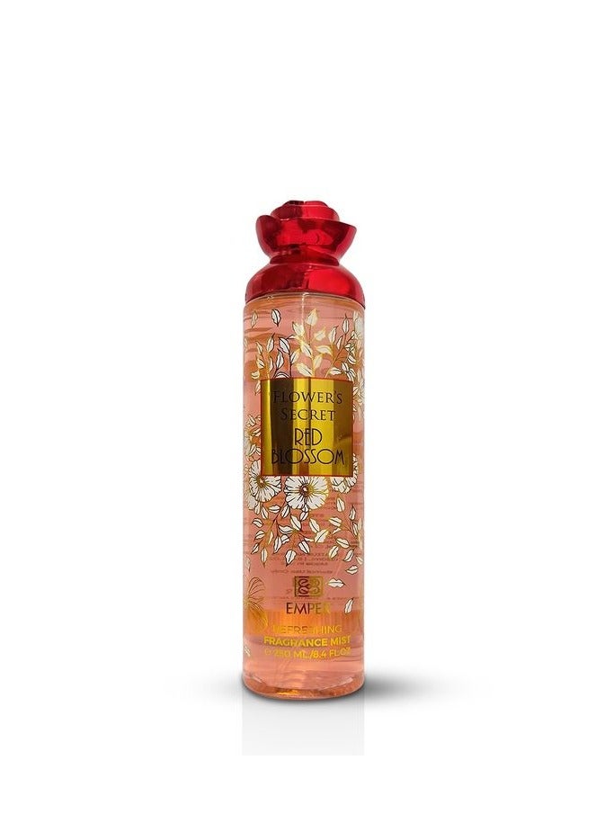 Emper Flowers Secret Red Blossom - Pour Femme - Fragrance Mist - 250 Ml ...