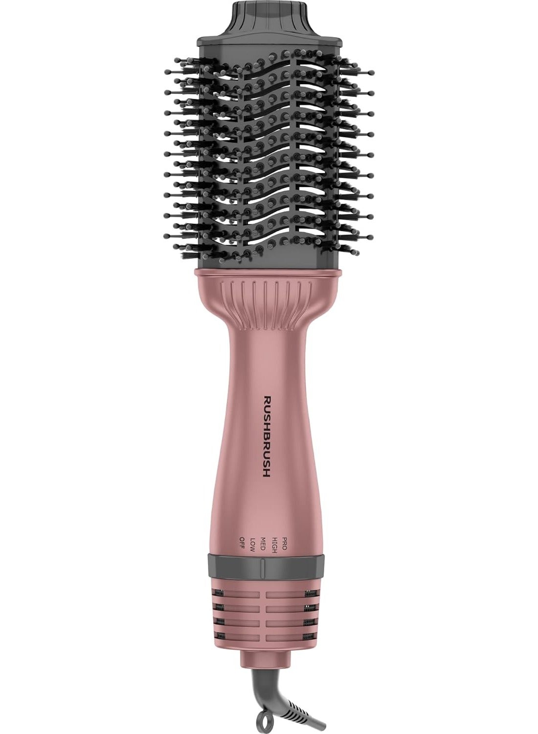 Rush Brush V3 Pro Ionic Technology - Oval Design- 1400W - 4 Heat/3 ...