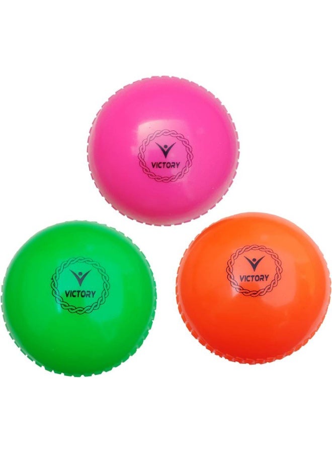 Victory VICTORY Cricket Wind Ball (Pack of 3) - Made in India Smooth ...