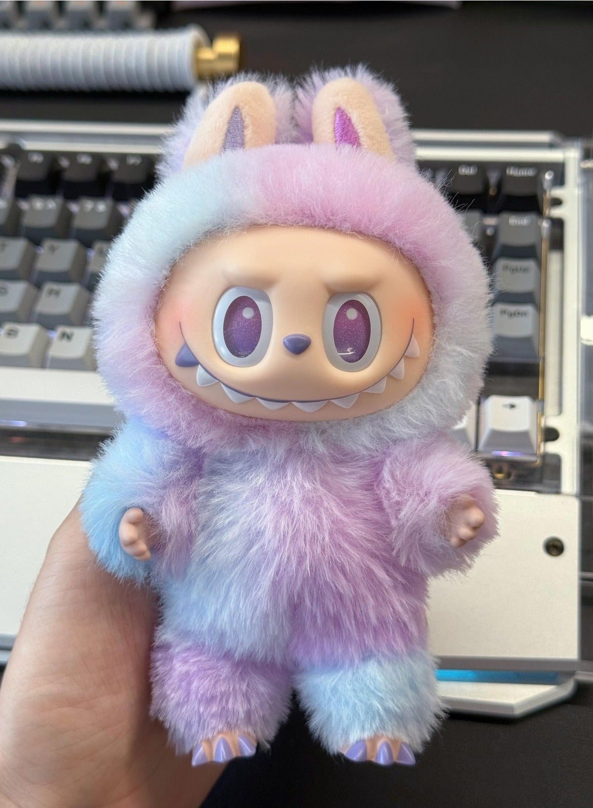 LABUBU Pop Mart Labubu's third-generation high-energy Macaron series ...