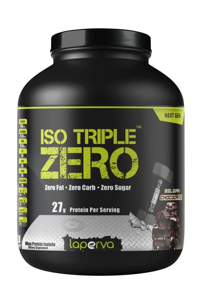 Laperva Iso Triple Zero Next Generation Whey Protein Isolate Belgian ...