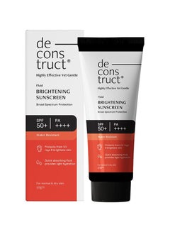 Deconstruct Deconstruct Brightening Sunscreen SPF 50+ And PA++++ | 8 ...