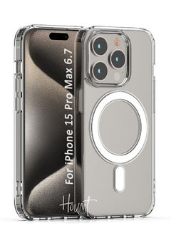 Houmt iPhone 15 Pro Max Case Compatible with MagSafe Wireless Charging ...