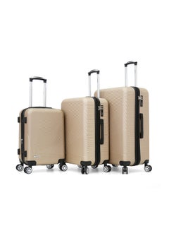 DILIXI DILIXI Hard Side Luggage Trolley Bag 3 Pieces Set KSA | Riyadh ...