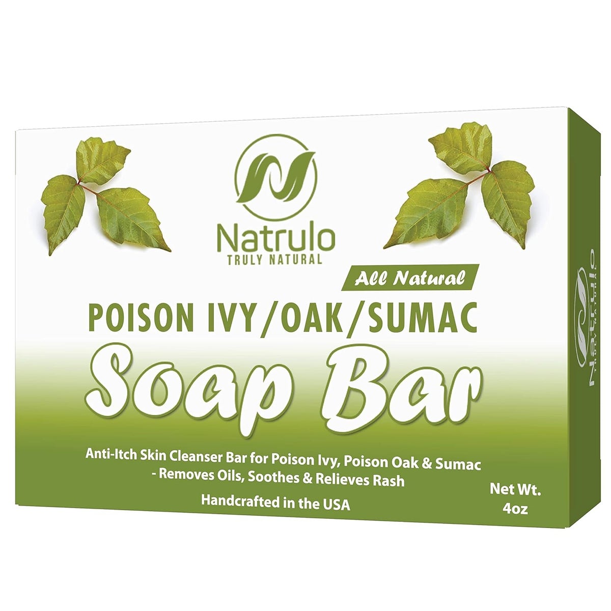 Natrulo Poison Ivy Soap Bar - All Natural Poison Ivy Treatment - Anti ...