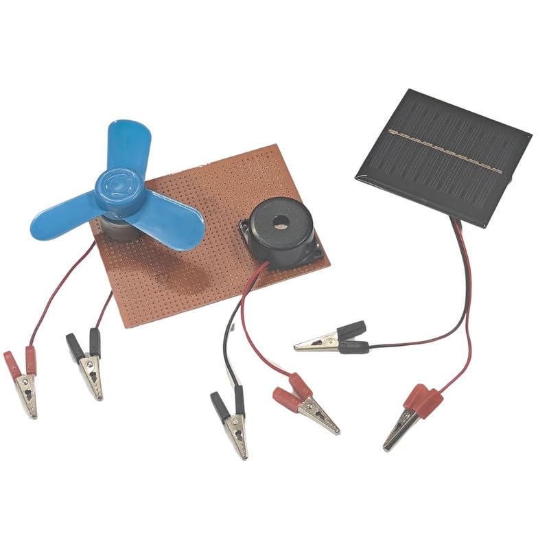 Erh India Solar Fan and Buzzer Science Project Working Model for School ...