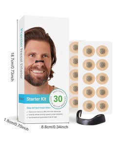 Generic Breathing Nasal Strip Starter Kit, Boost Oxygen, Reduce Snoring ...