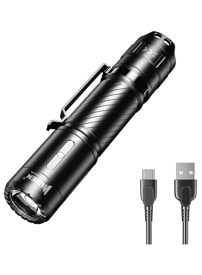WUBEN WUBEN C3 Flashlights 1200 Lumen Flashlight led Rechargeable Torch ...