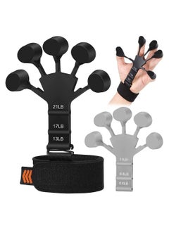 DMG TECH Finger Grip Strengtheners, Adjustable Finger Exerciser and ...