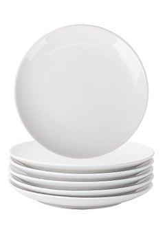AKDC AKDC Dinner Plates Set of 6, 10 inch Ceramic Plates - Microwave ...