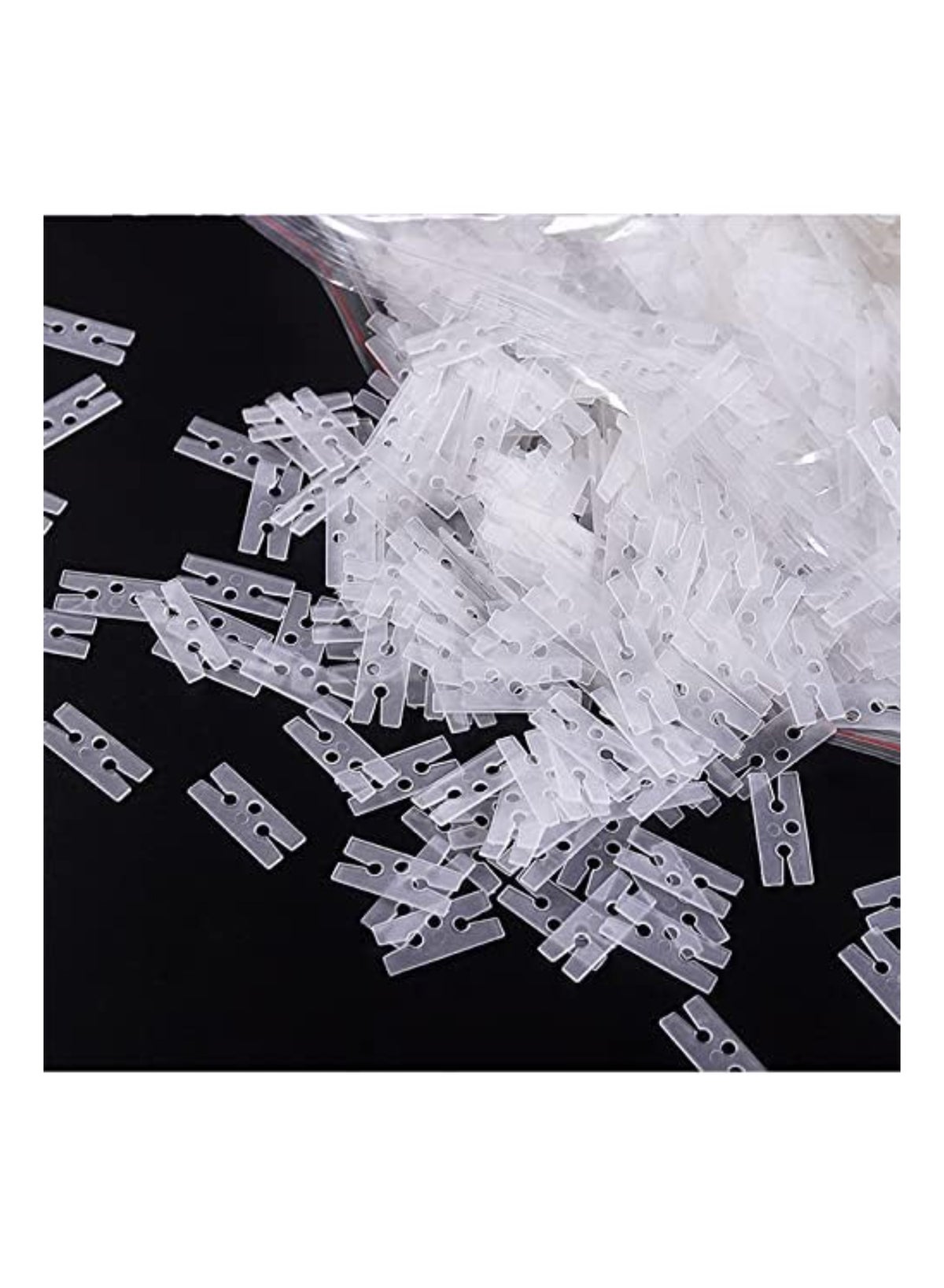 SYOSI 200PCS Balloon Clips, Plastic Balloon Clips Ties for Sealing, H ...