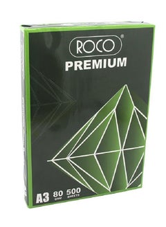 ROCO Premium Copy Paper Plain White A3 80 gsm500 Sheets KSA | Riyadh ...