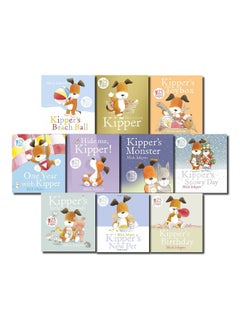 Kipper Collection 10 Books Set in a Bag Children Gift Pack (Kippers ...