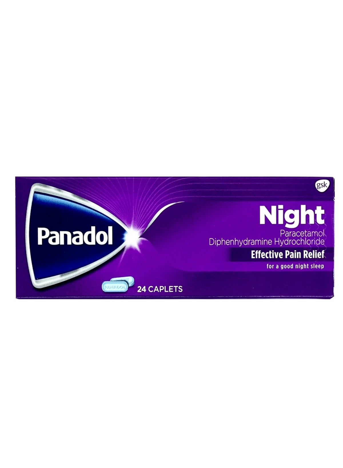 Panadol Night Tablet Relief Fever Headache Body Pain Paracetamol 24 ...