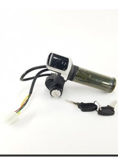Cool Baby Accelerator Handle With Key And Electronic Screen For Scooter ...