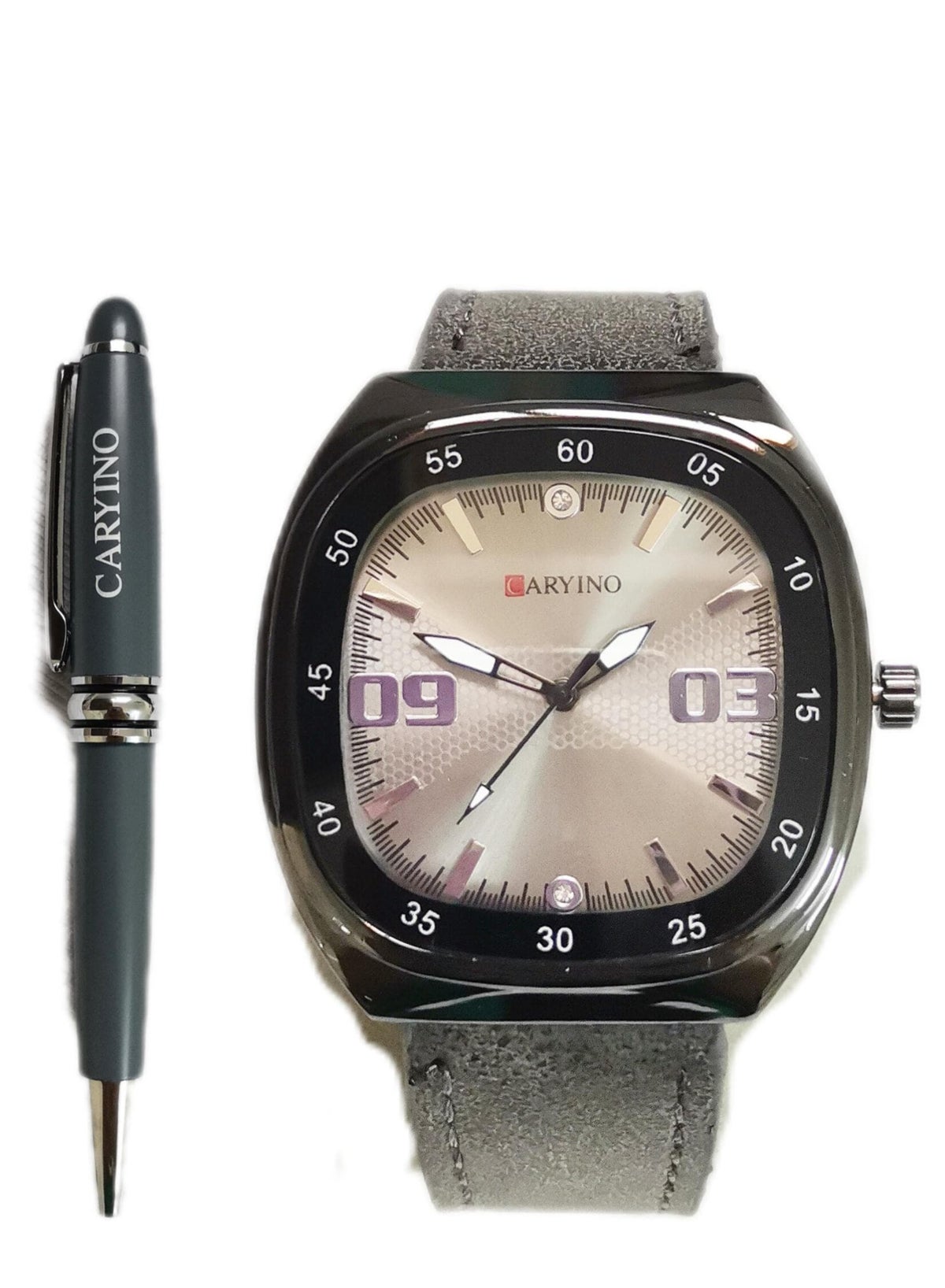 CARYINO Men's Gift Set Consists of a Watch and a Pen | Best Price UAE ...