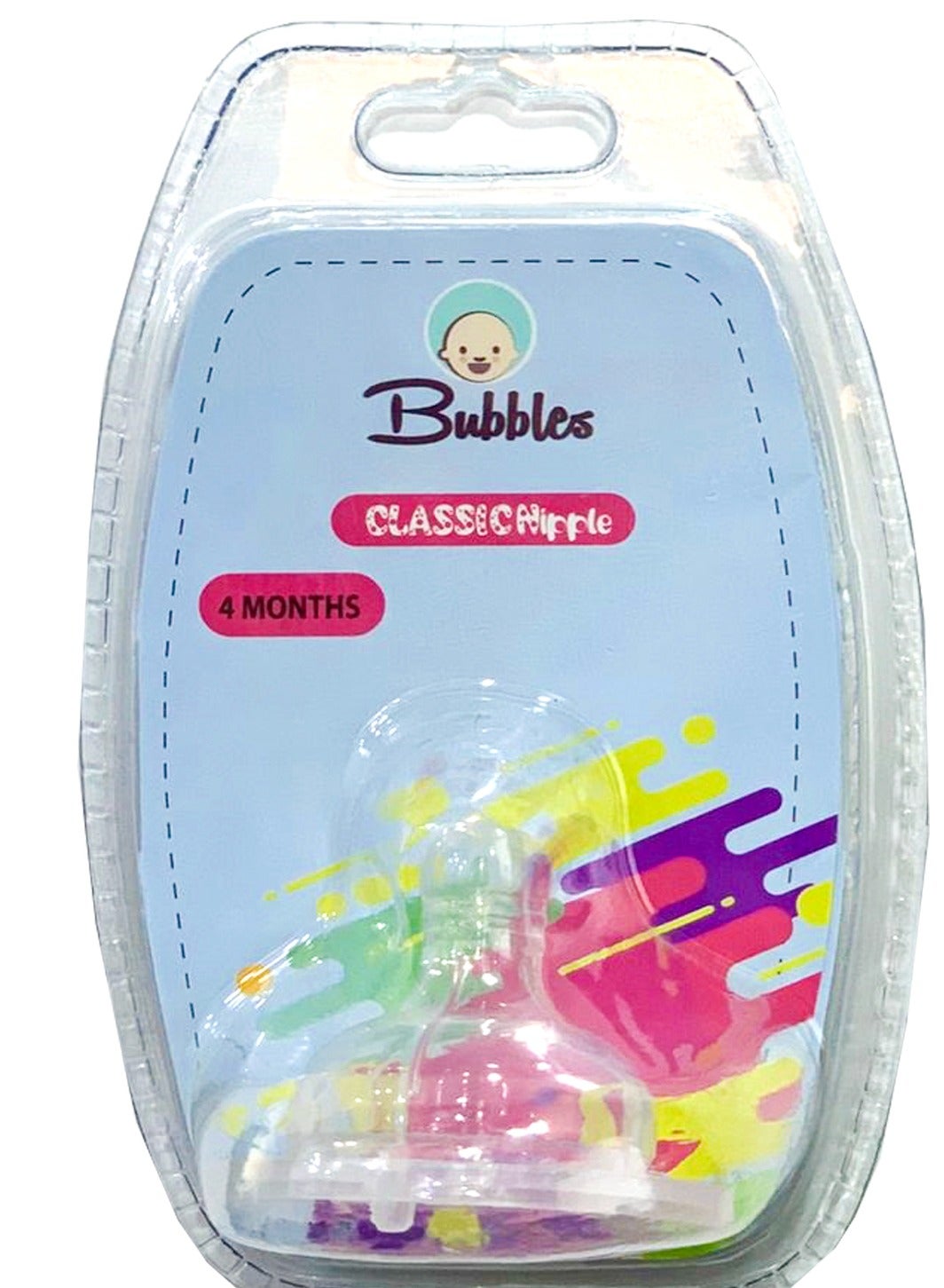 Bubbles Bubbles Classic Nipple 4 months | Best Price Egypt | Cairo, Giza