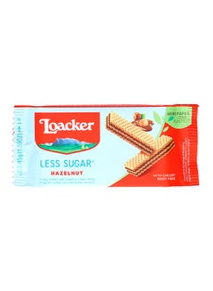 Loacker Crispy Less Sugar Wafers With Hazelnut Cream Filling 45grams UAE | Dubai, Abu Dhabi