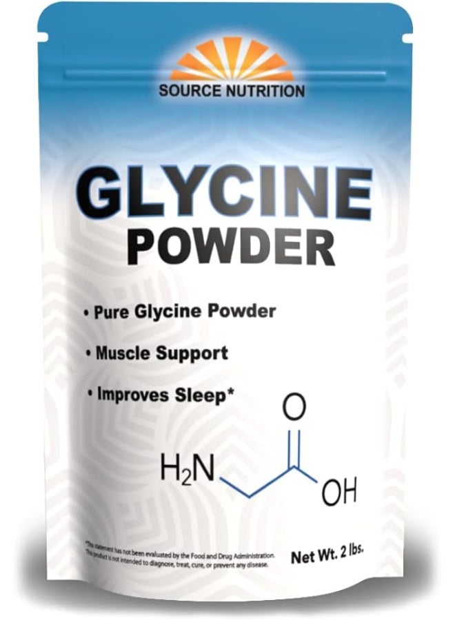 TradeKing 100% Pure Glycine Powder, 2 Pounds, Promotes Restful Sleep ...
