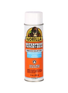 Gorilla Gorilla Waterproof Patch & Seal Spray, White, 14 Ounces (Pack ...
