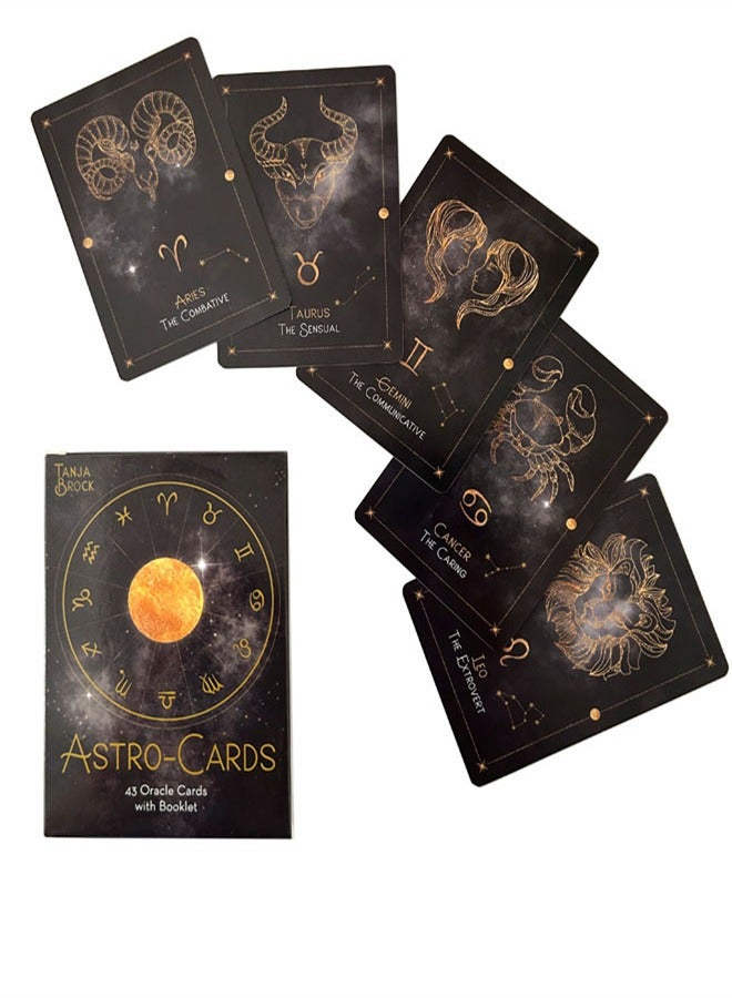 Generic Astro-Cards Oracle Deck, Interpret Your Birth Sign, Learn To ...