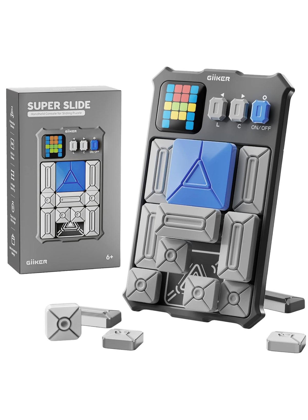 Giiker GiiKER Super Slide Puzzles Brain Games,500+Level Slide IQ ...