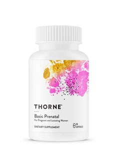 Thorne Basic Prenatal - Folate Multivitamin for Pregnant and Lactating ...