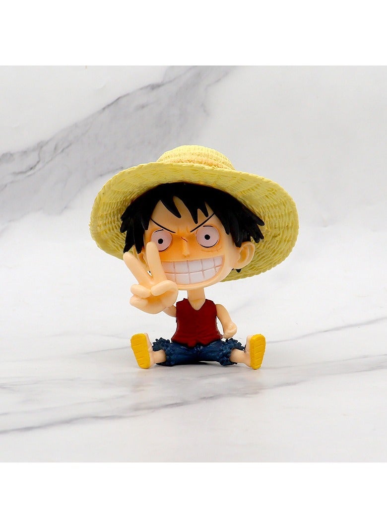 تسوق Generic وAnime One Piece Luffy Action Figure Q Style Model Statue ...