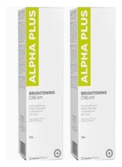تسوق Avalon و2-Piece Alpha Plus Brightening Cream White 2x30grams ...