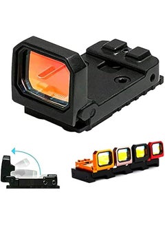 Generic Tactical Folding Flip Up Red Dot Sight Reflex Sight Holographic ...
