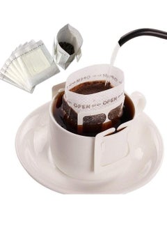 Generic 100pcs Hanging Ear Design Portable Coffee Filter Bag Paper ...